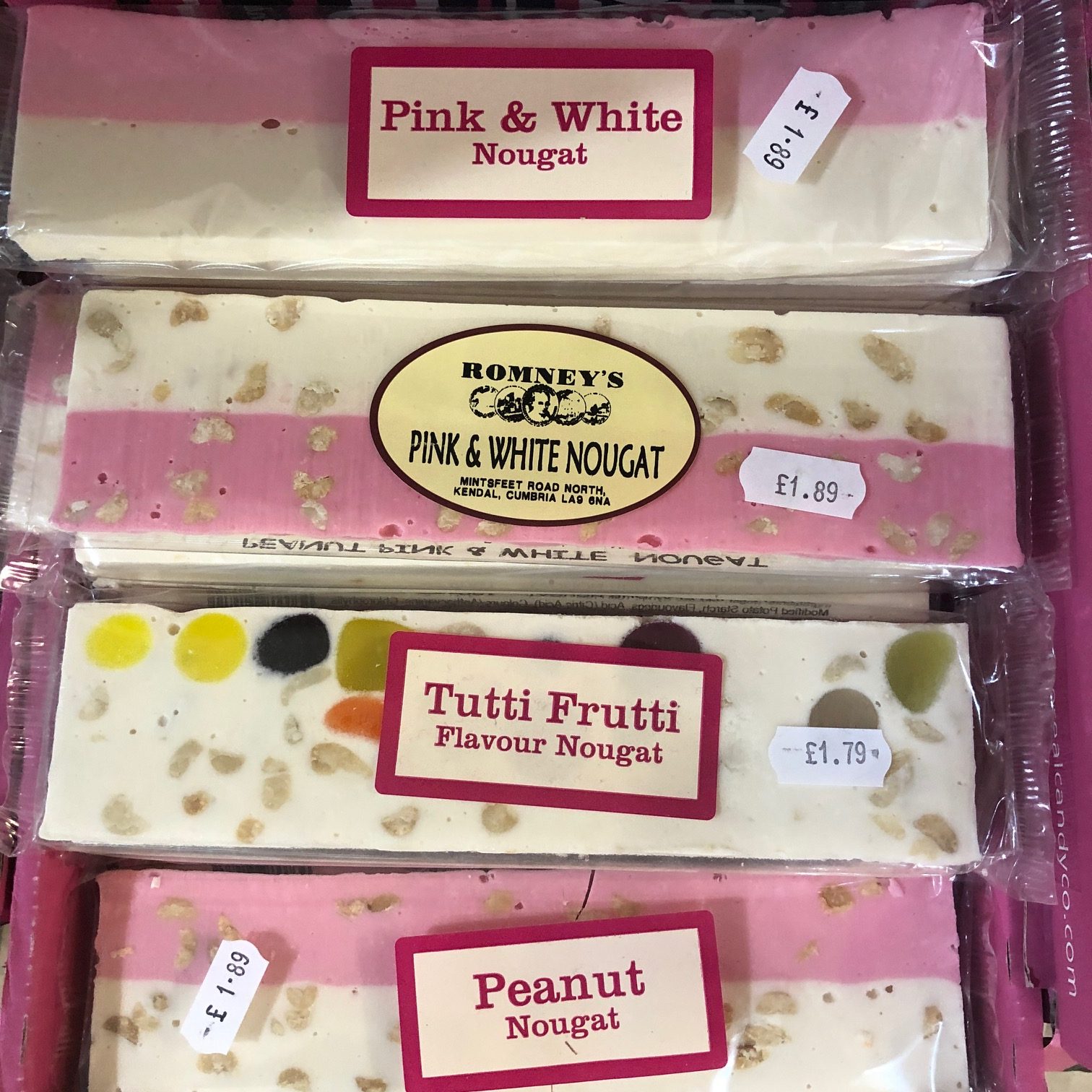 Romney's Nougat Bars - Perryhill Orchards